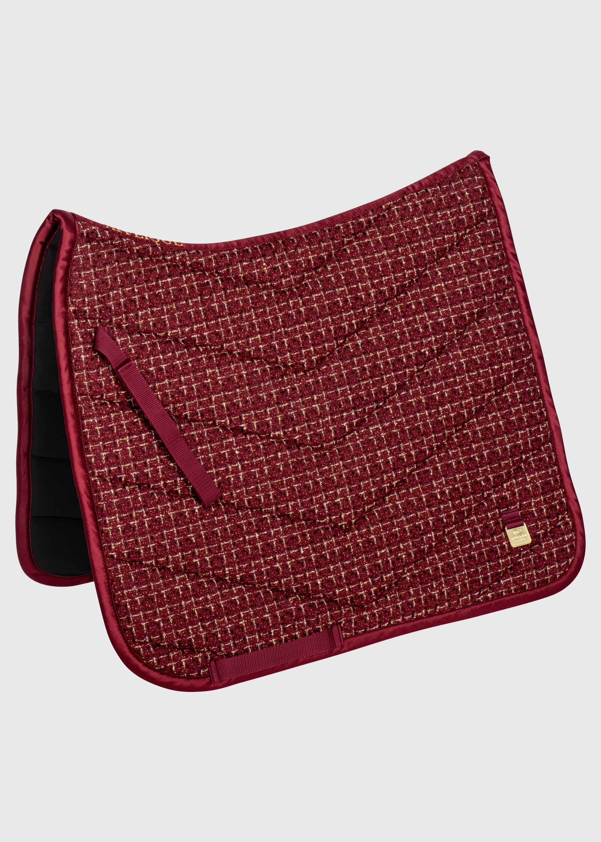 Saddle Pad Vithe Royal Red Tweed